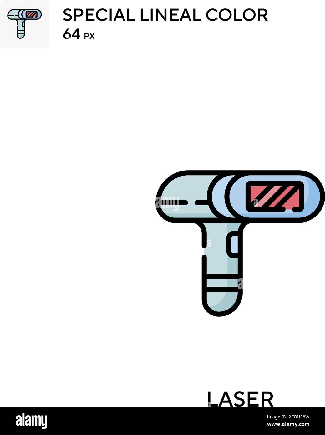 Laser Special lineal color vector icon. Laser icons for your business ...
