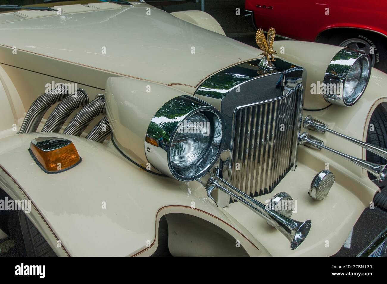 A 1986 SEMA car at the Classic Car Show in Kirkland, Washington State ...