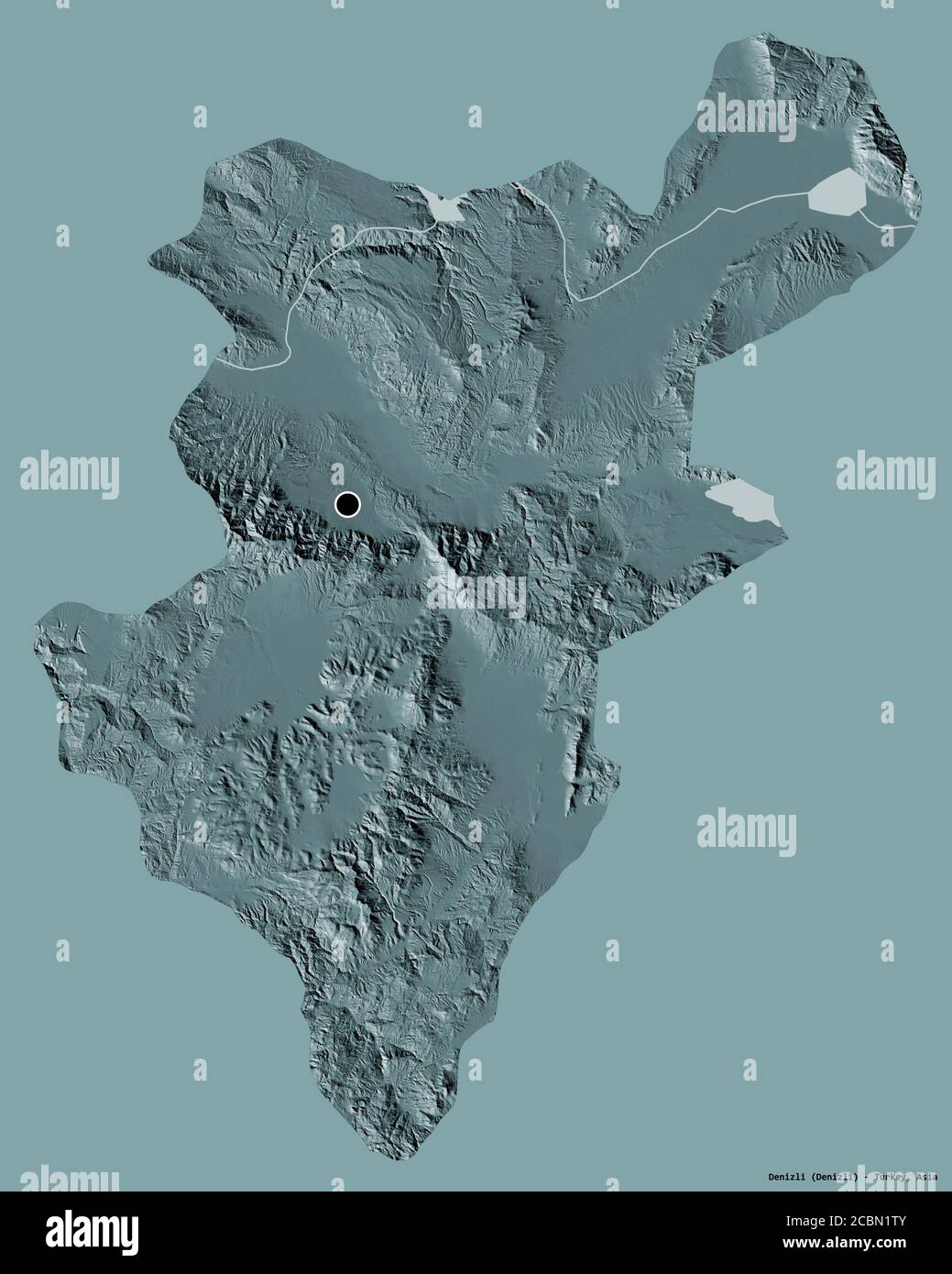 Map of denizli hi-res stock photography and images - Alamy