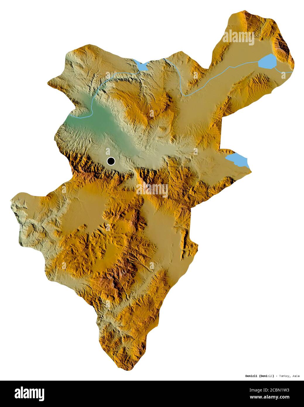 Denizli map hi-res stock photography and images - Alamy