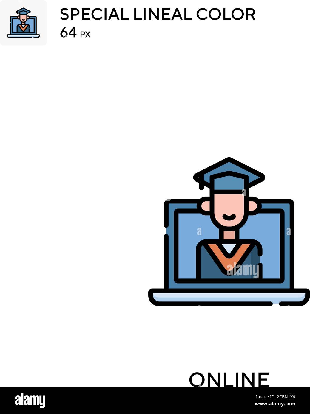 Online Special lineal color vector icon. Online icons for your business ...