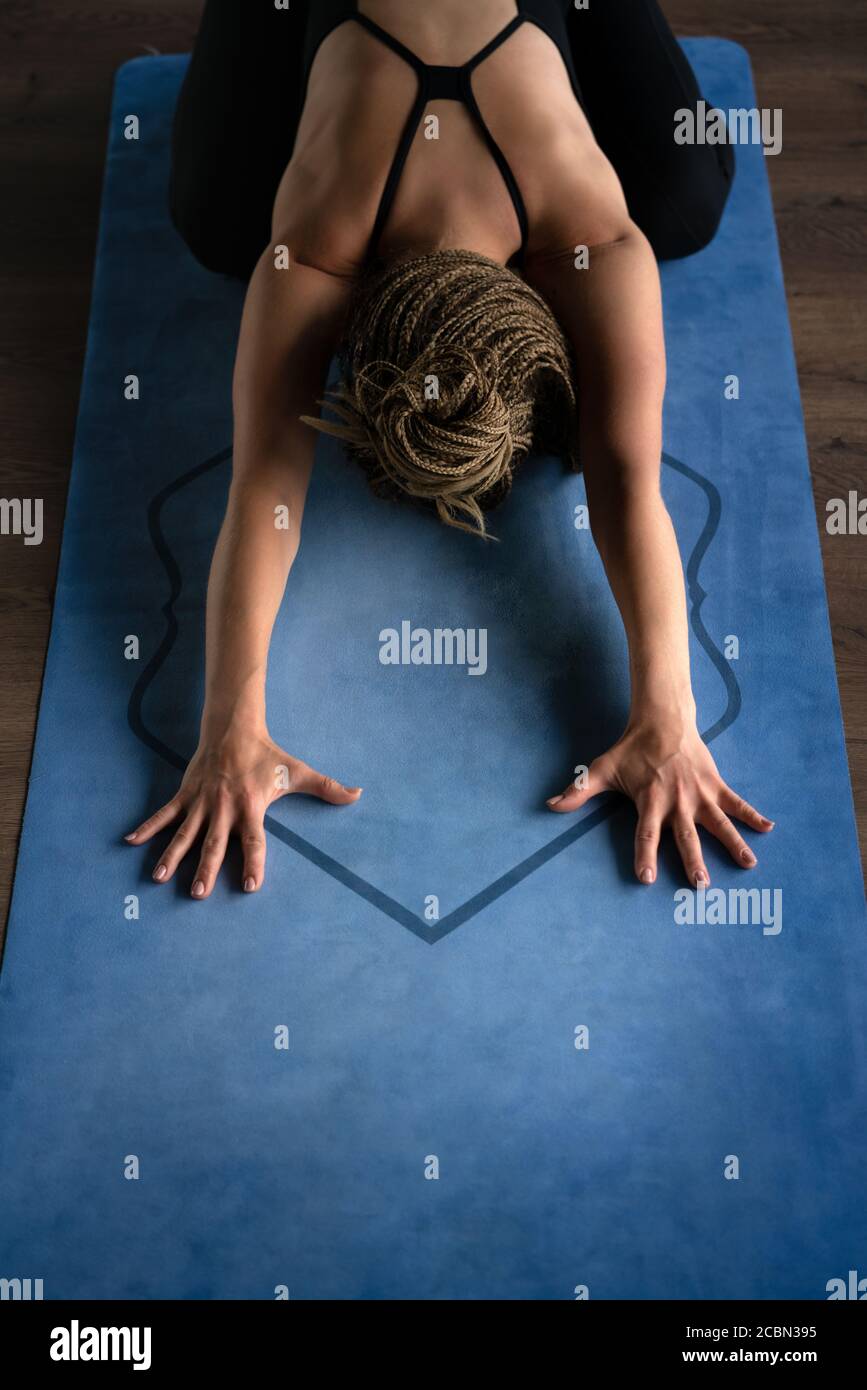 Restorative relaxation pose hi-res stock photography and images - Alamy