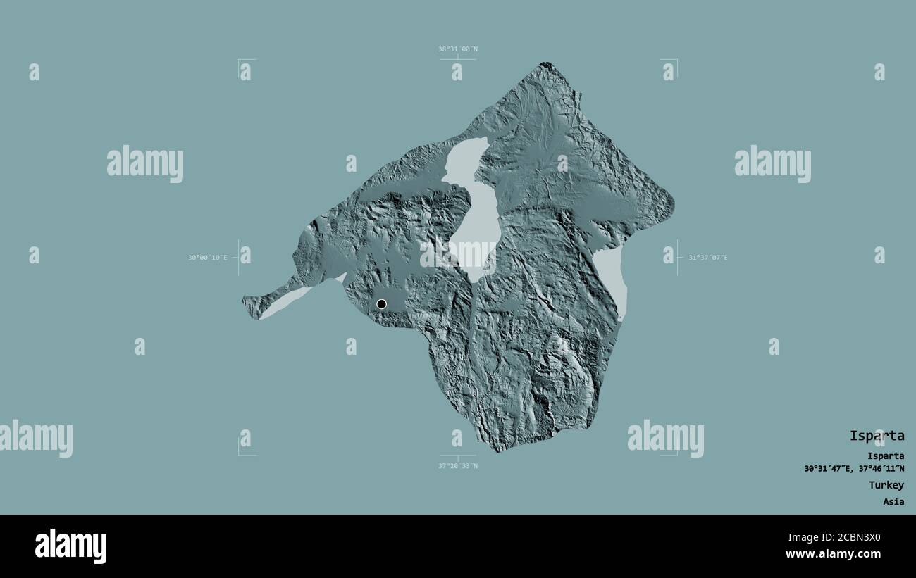 Map of isparta hi-res stock photography and images - Alamy