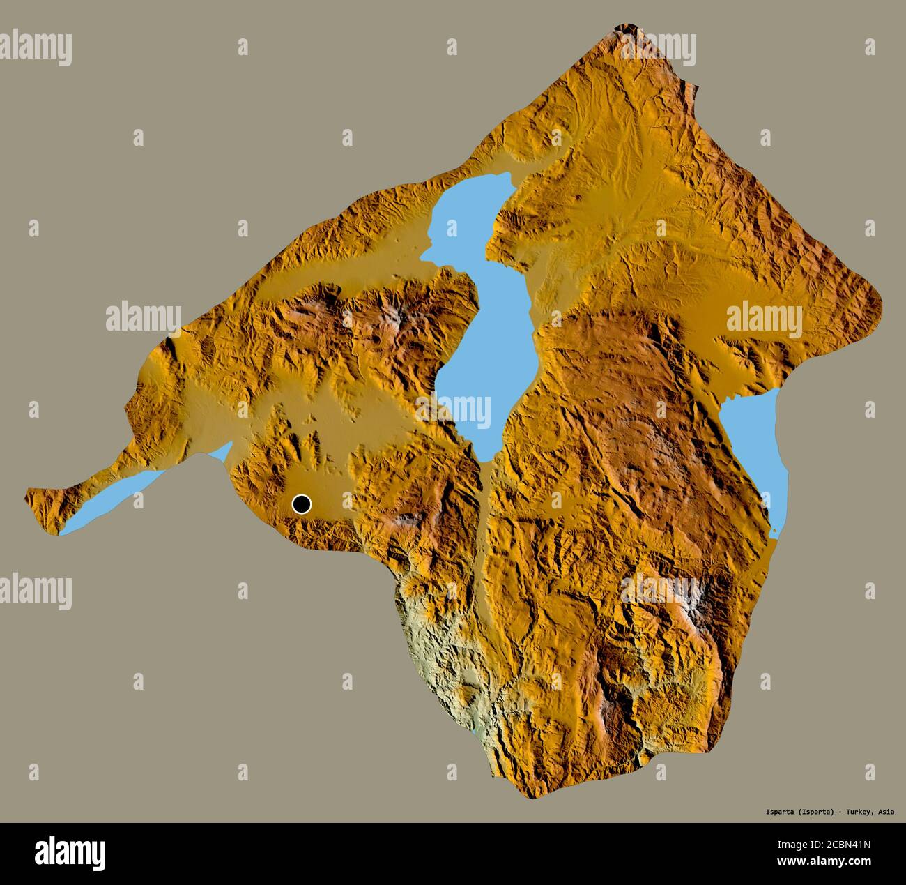 Map of isparta hi-res stock photography and images - Alamy