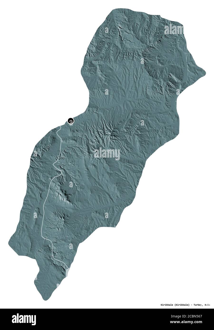 Map of kirikkale hi-res stock photography and images - Alamy