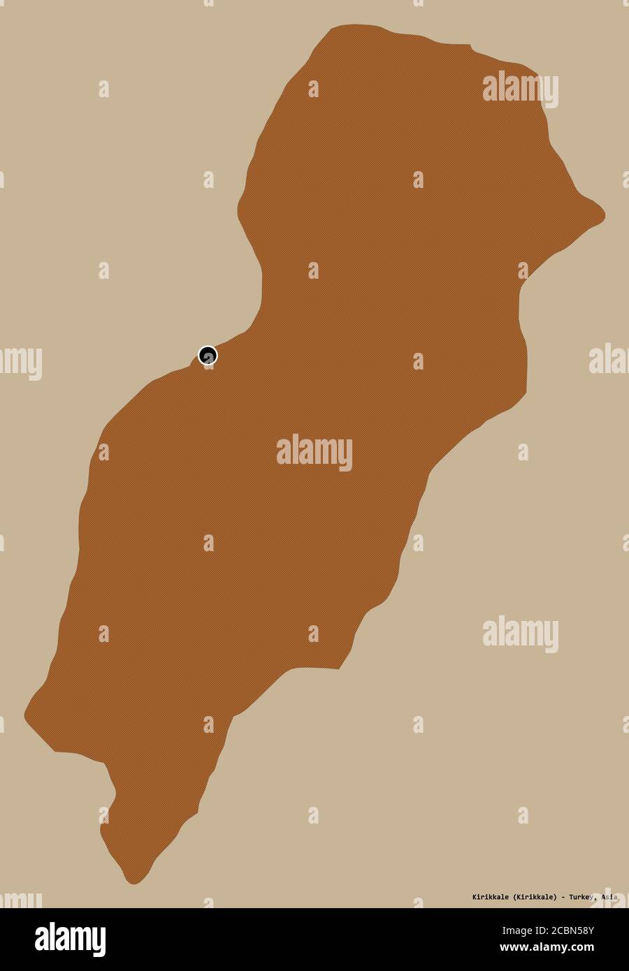 Kirikkale map hi-res stock photography and images - Alamy