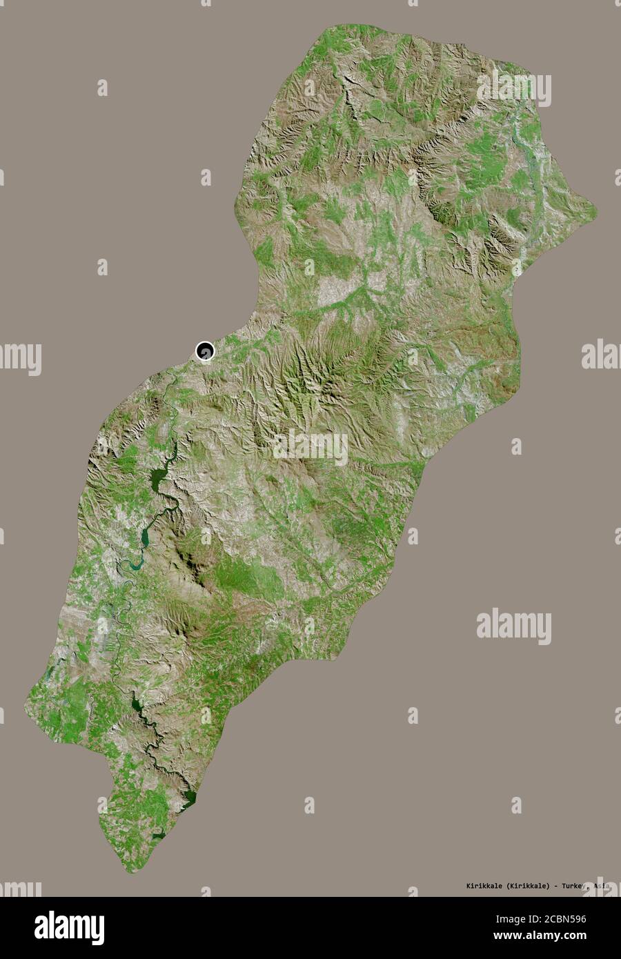 Kirikkale map hi-res stock photography and images - Alamy