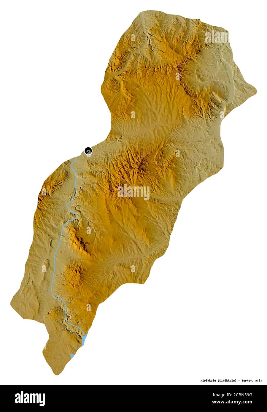 Map of kirikkale hi-res stock photography and images - Alamy