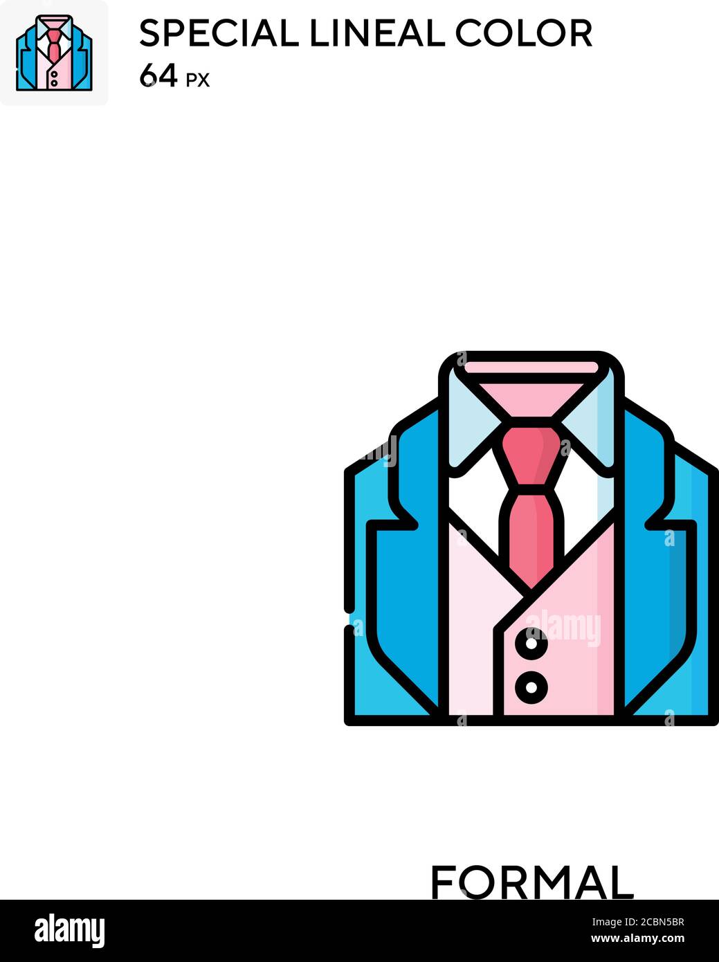 Formal Special lineal color vector icon. Formal icons for your business ...