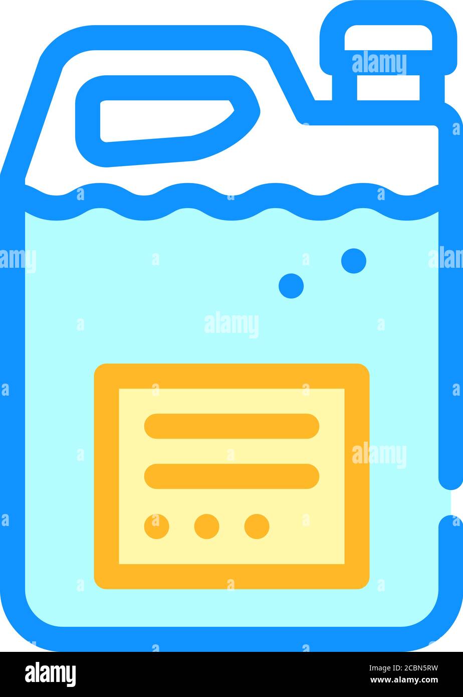 disinfectant liquid bottle color icon vector illustration Stock Vector ...