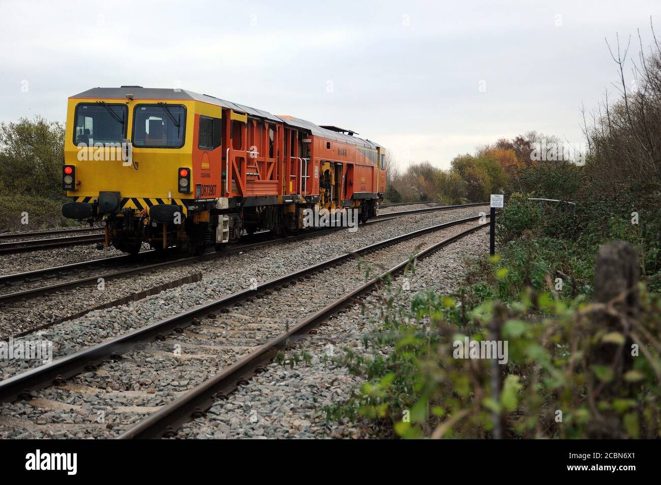 "DR73907" at Bishton Crossing Stock Photo - Alamy