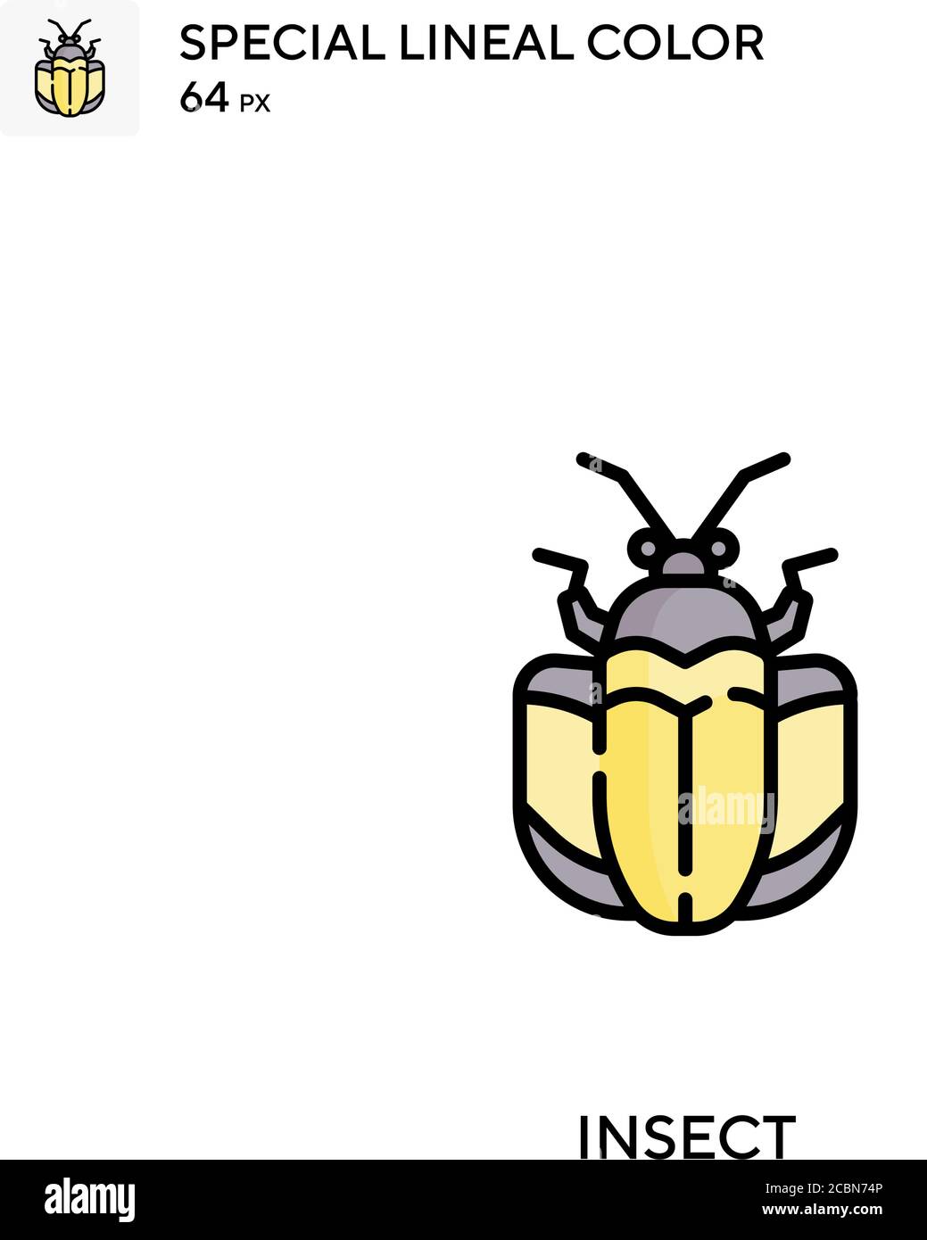 Insect Special lineal color vector icon. Insect icons for your business ...
