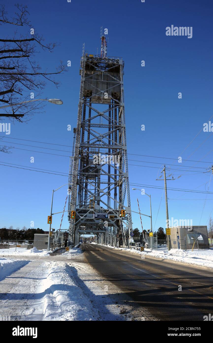 Clarence Street Bridge Stock Photo - Alamy