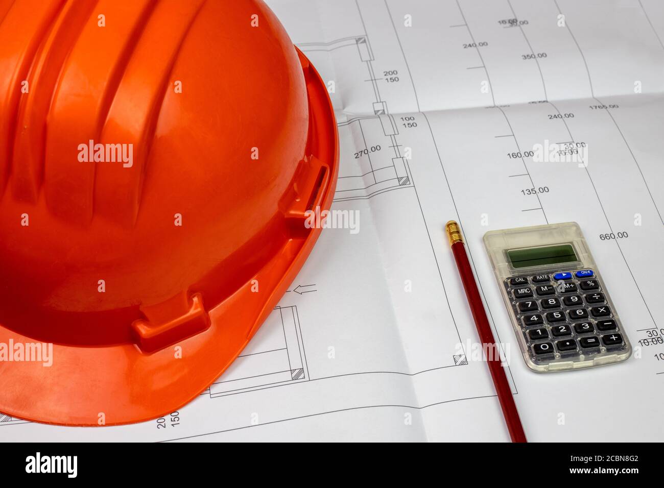 Plans calculator hi-res stock photography and images - Alamy