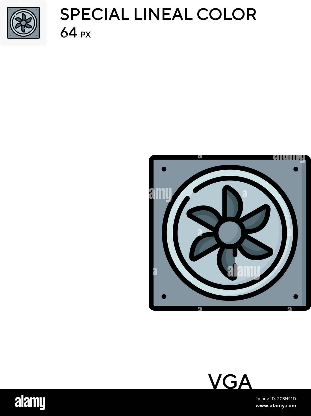 Vga Special lineal color vector icon. Vga icons for your business ...