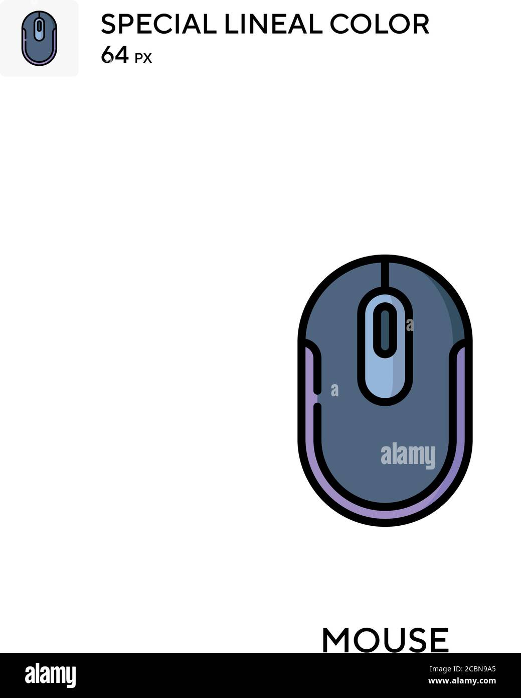 Mouse Special lineal color vector icon. Mouse icons for your business ...