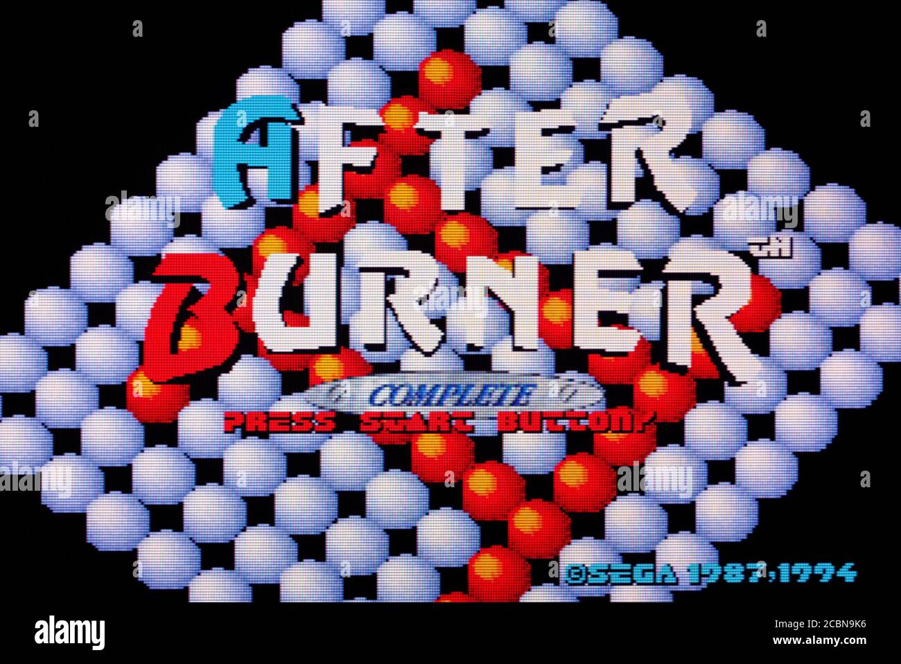 After Burner II 2 - Sega 32X - editorial use only Stock Photo - Alamy