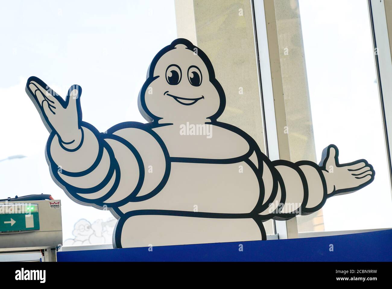 Clermont-Ferrand , auvergne / France - 08 10 2020 : bibendum michelin ...