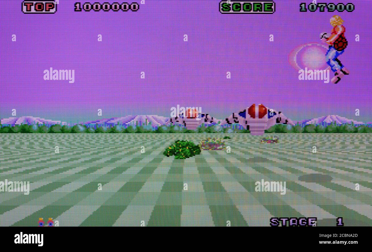 Space Harrier - Sega 32X - editorial use only Stock Photo - Alamy