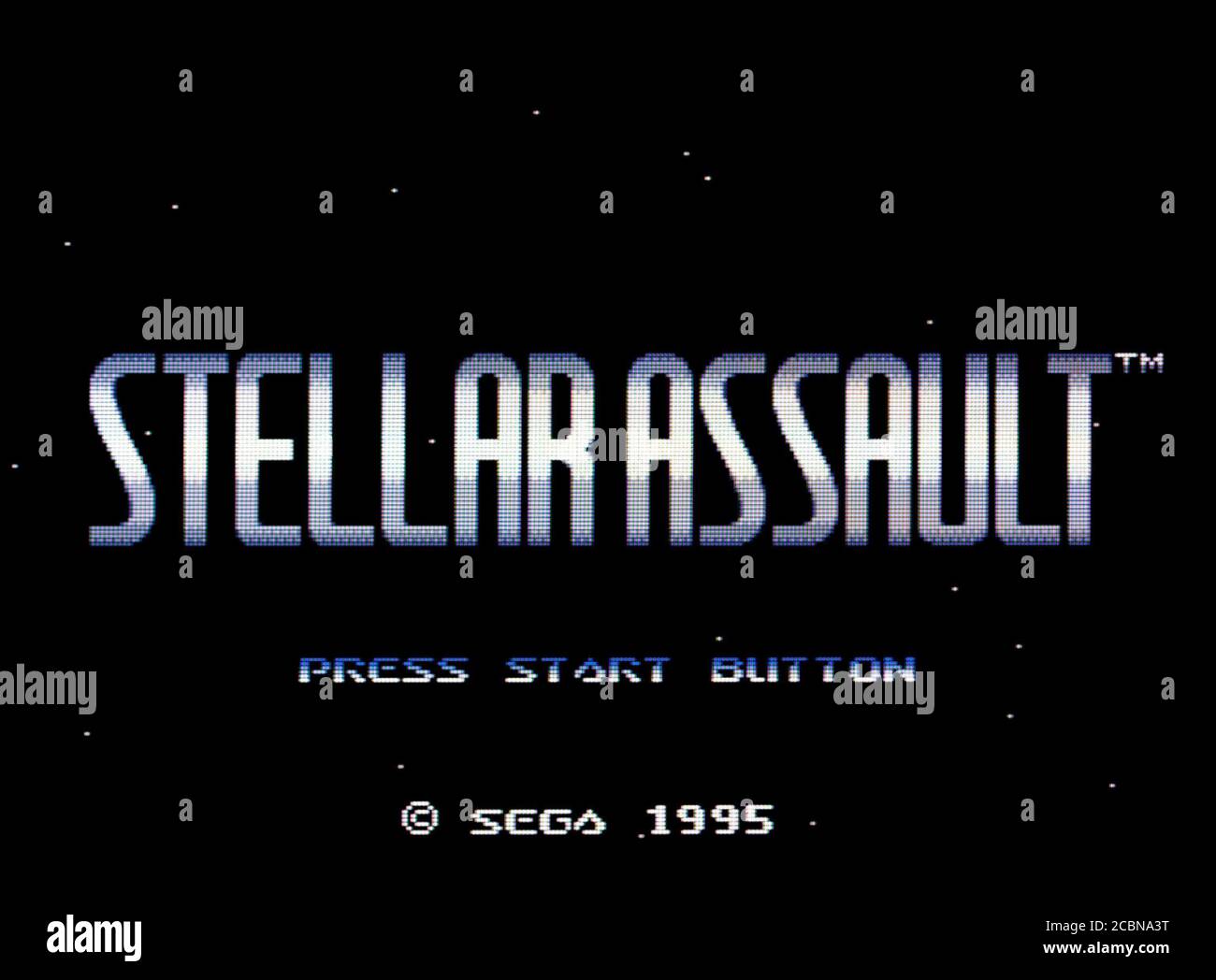 Stellar Assault - Sega 32X - editorial use only Stock Photo - Alamy