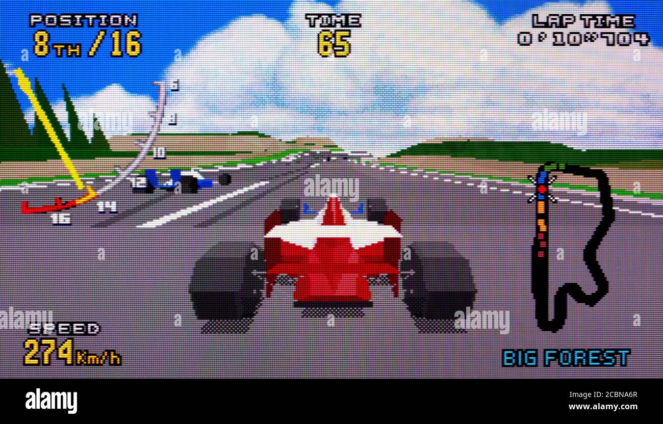 Virtua Racing Deluxe - Sega 32X - editorial use only Stock Photo - Alamy