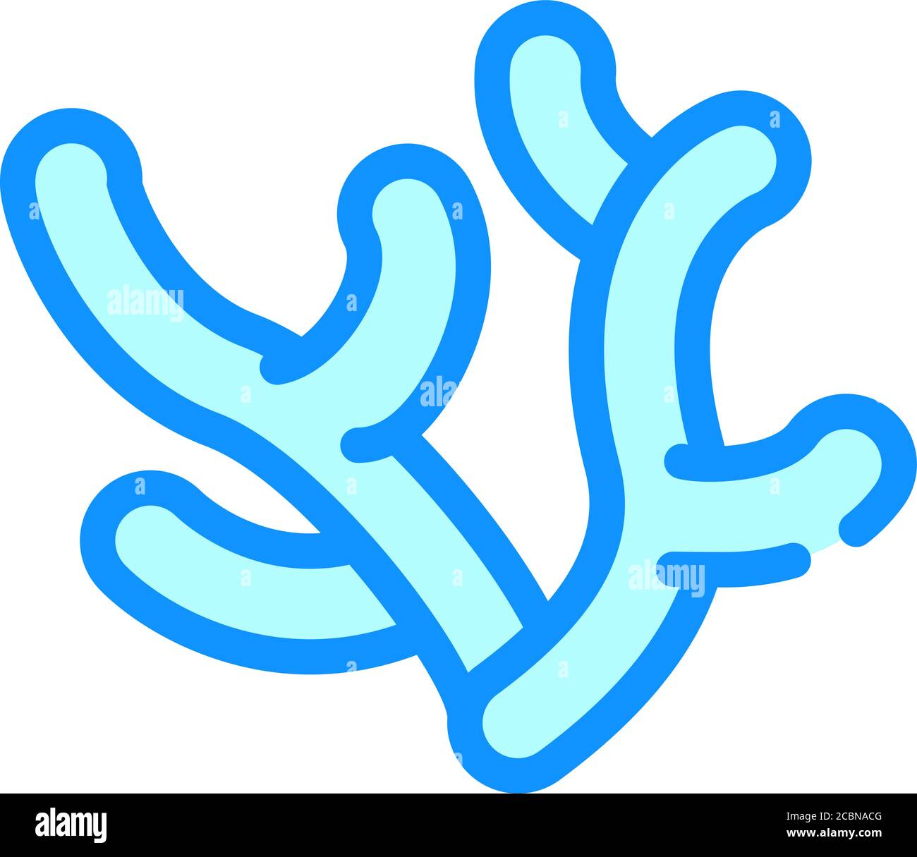 polyps coral color icon vector isolated illustration Stock Vector Image ...