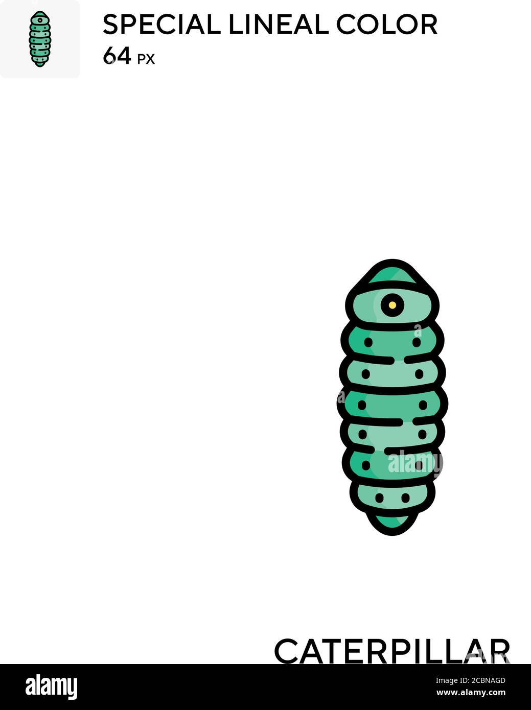 Caterpillar Special lineal color vector icon. Caterpillar icons for ... Caterpillar Special lineal color vector icon. Caterpillar icons for ...