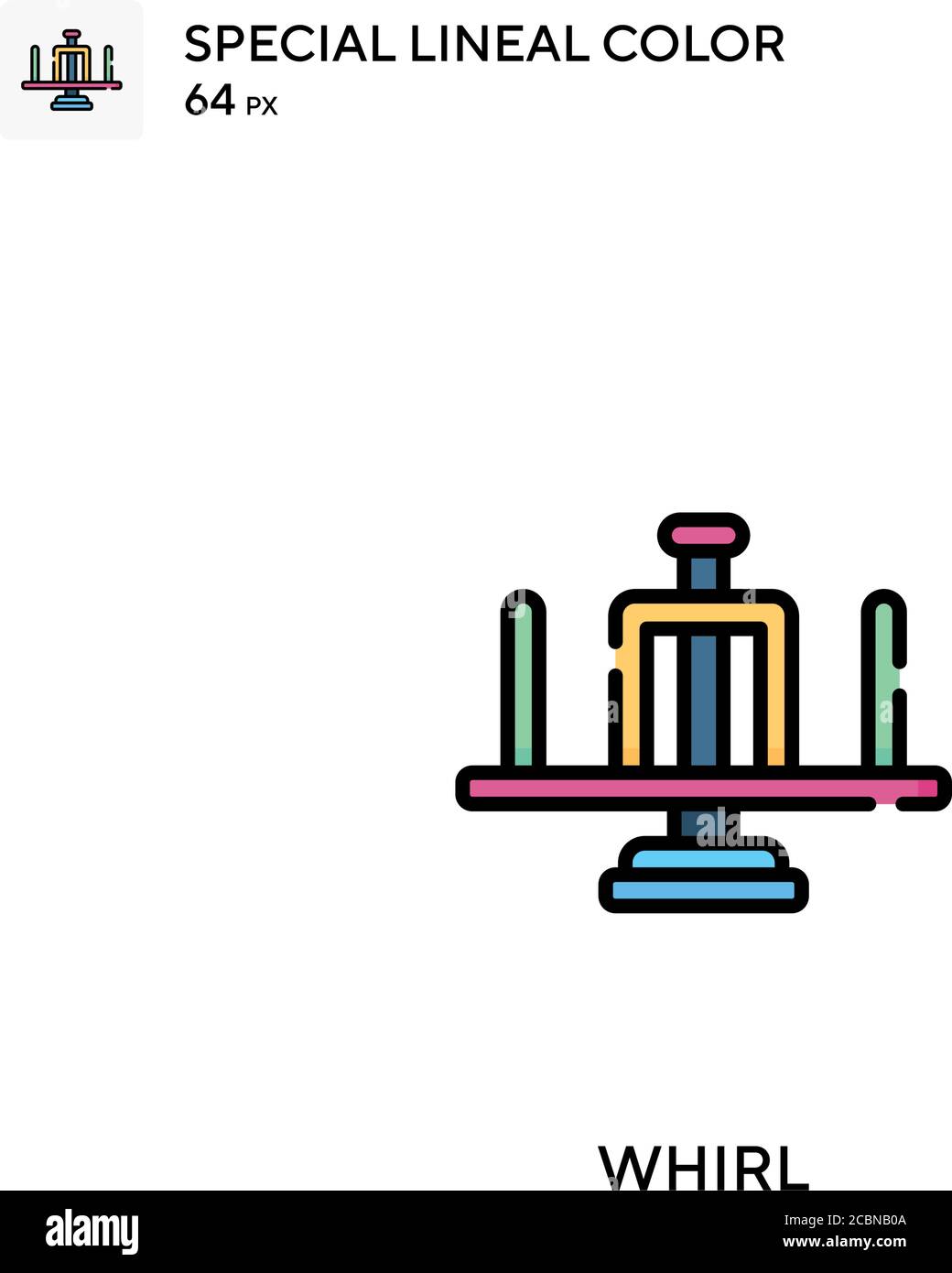 Whirl Special lineal color vector icon. Whirl icons for your business ...