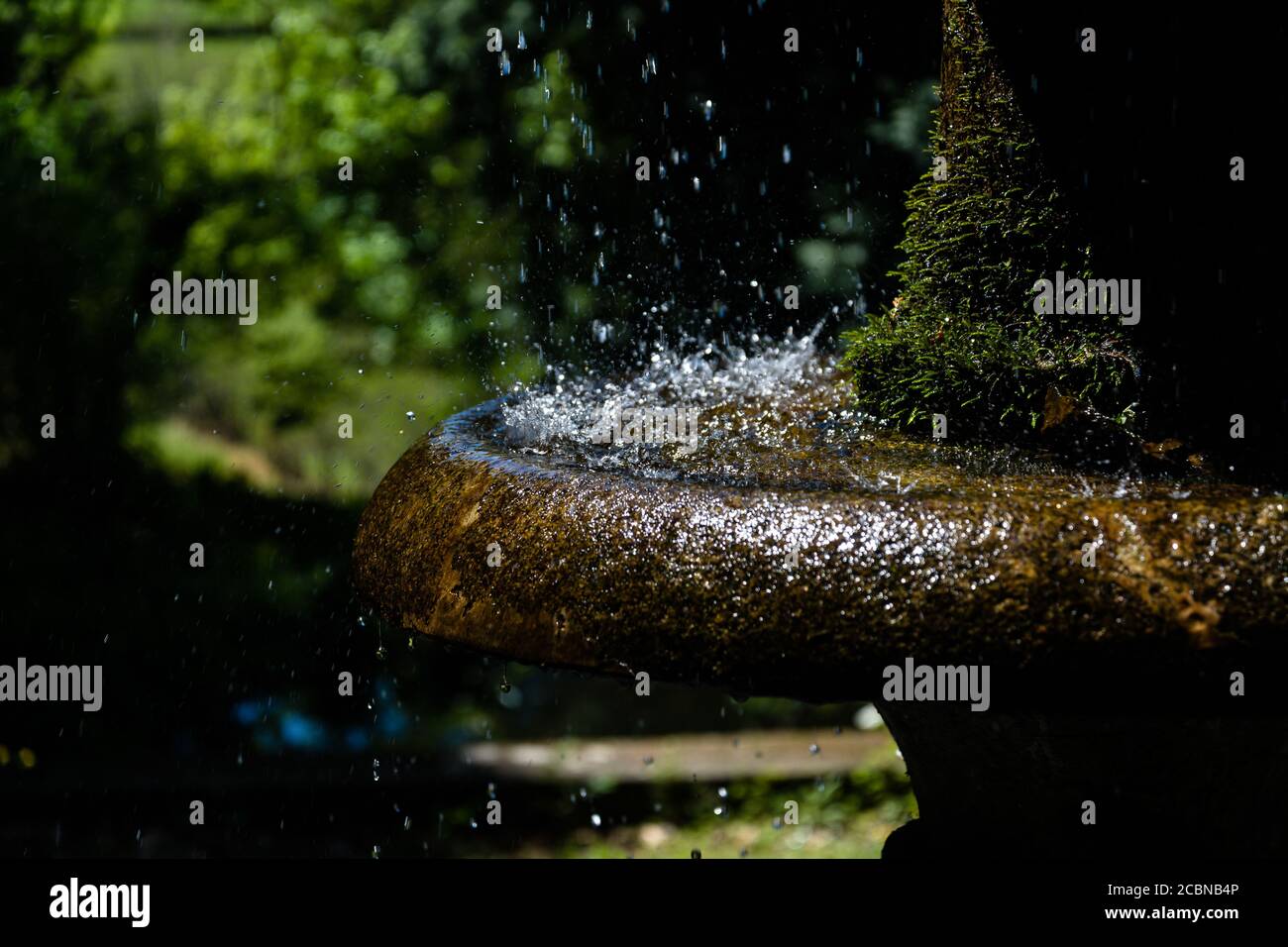 Spring water fountain autumn close hi-res stock photography and images ...