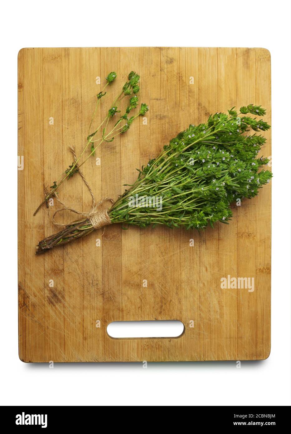 Thyme cutting plant Cut Out Stock Images & Pictures - Alamy