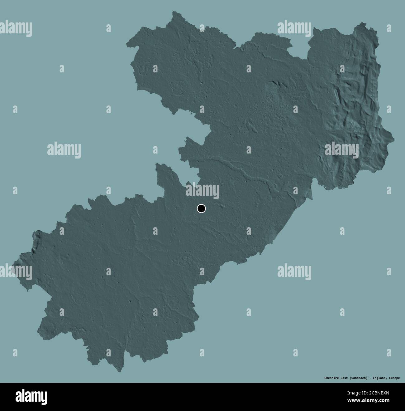 Cheshire on a map hi-res stock photography and images - Alamy
