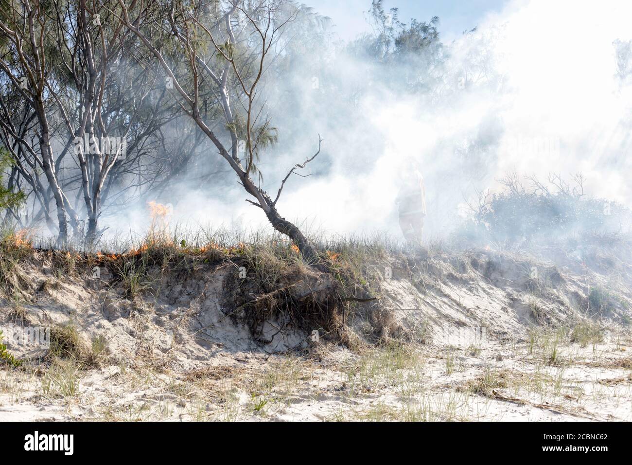 Australia bushfires in summer fire season Stock Photo - Alamy