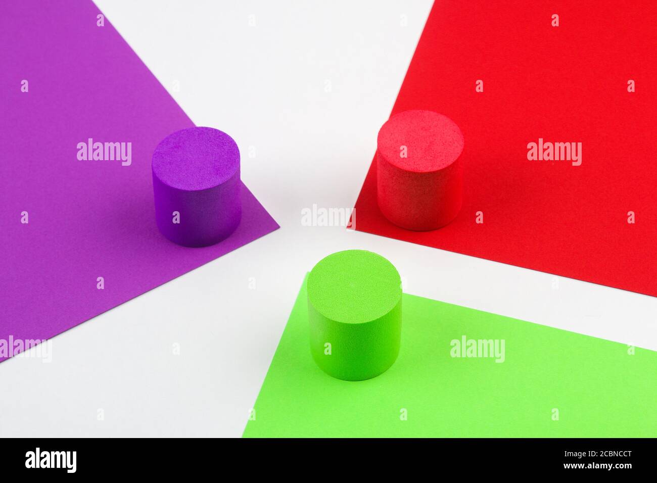 Colored paper in geometric. Bright color paper texture background ...