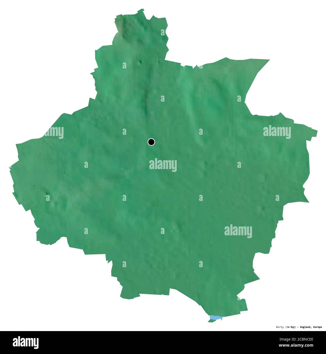 Derby england map hi-res stock photography and images - Alamy