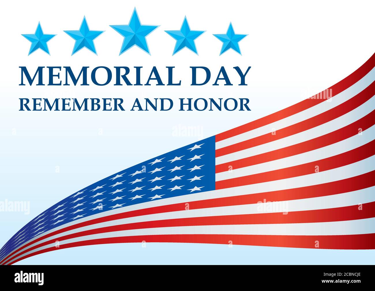 Memorial day, Flag of the United States. Remember and Honor, The ...