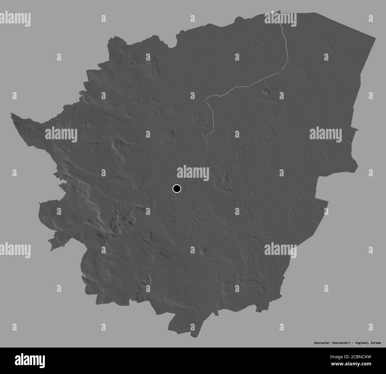 Doncaster on a map hi-res stock photography and images - Alamy