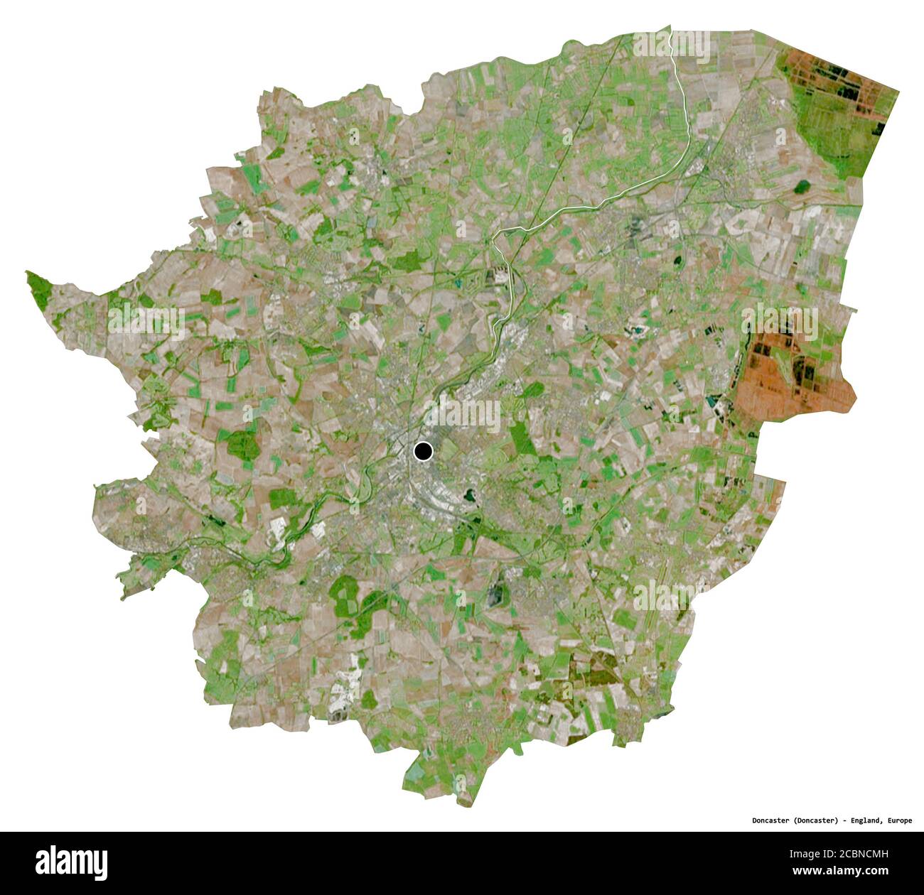 Map of doncaster Cut Out Stock Images & Pictures - Alamy