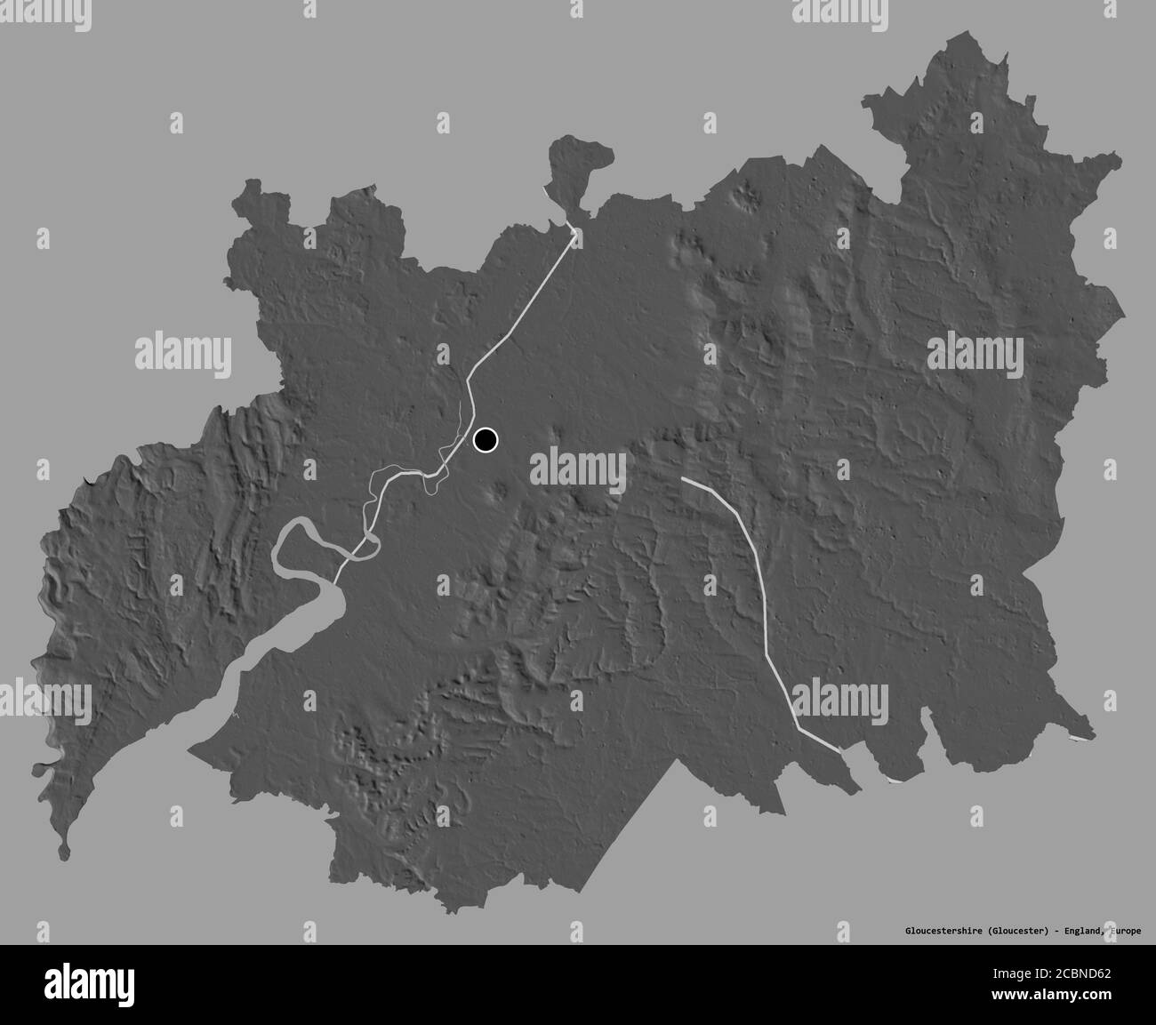 Gloucester on a map hi-res stock photography and images - Alamy