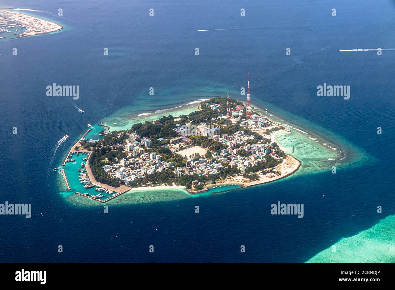 Villingili Island in the Maldives Stock Photo - Alamy