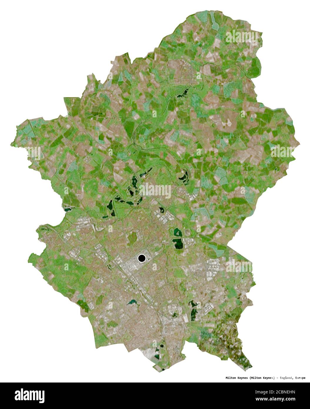 Milton keynes map hi-res stock photography and images - Alamy