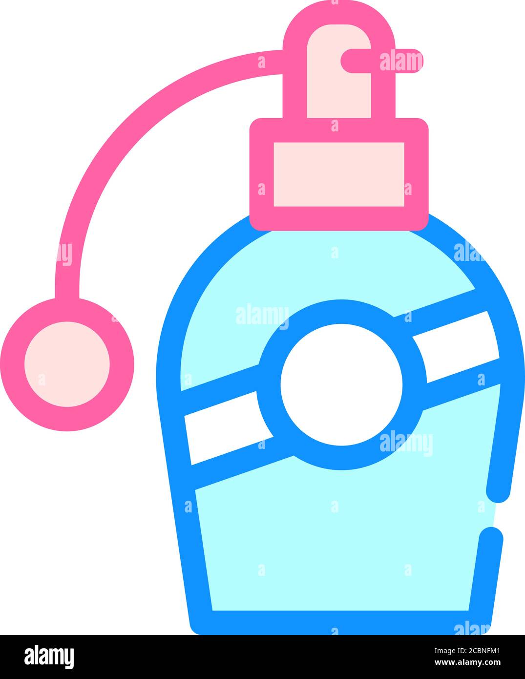 aromatic spray bottle color icon vector illustration Stock Vector Image ...