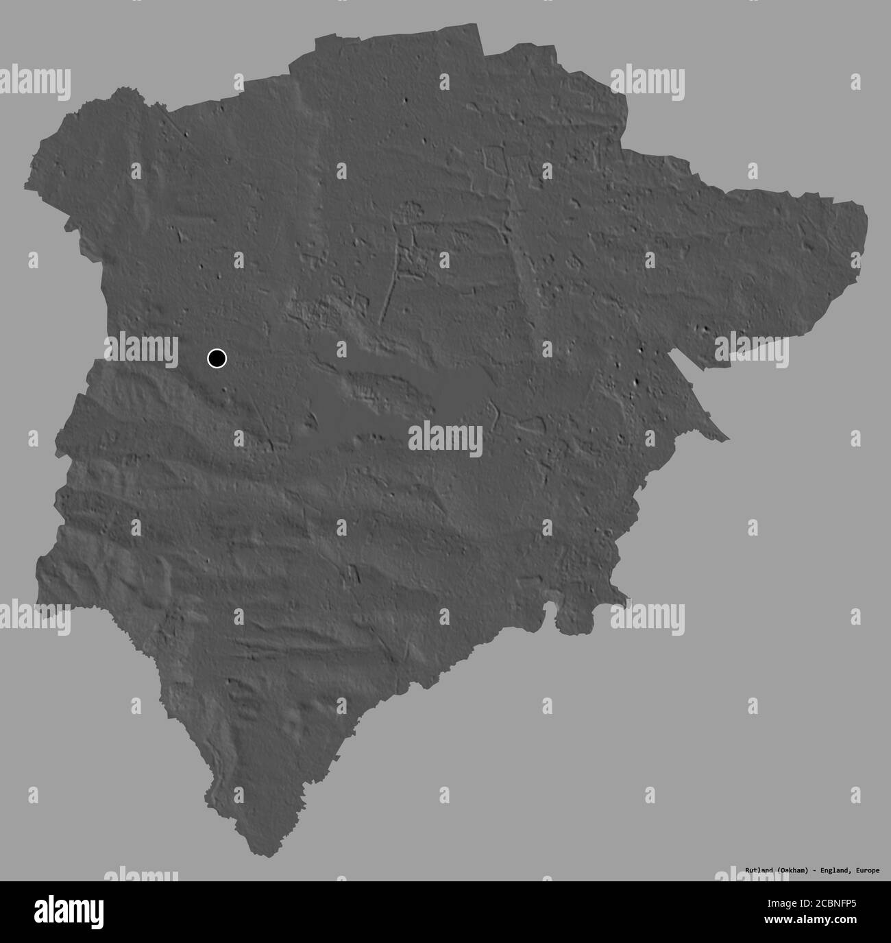 Map of oakham hi-res stock photography and images - Alamy