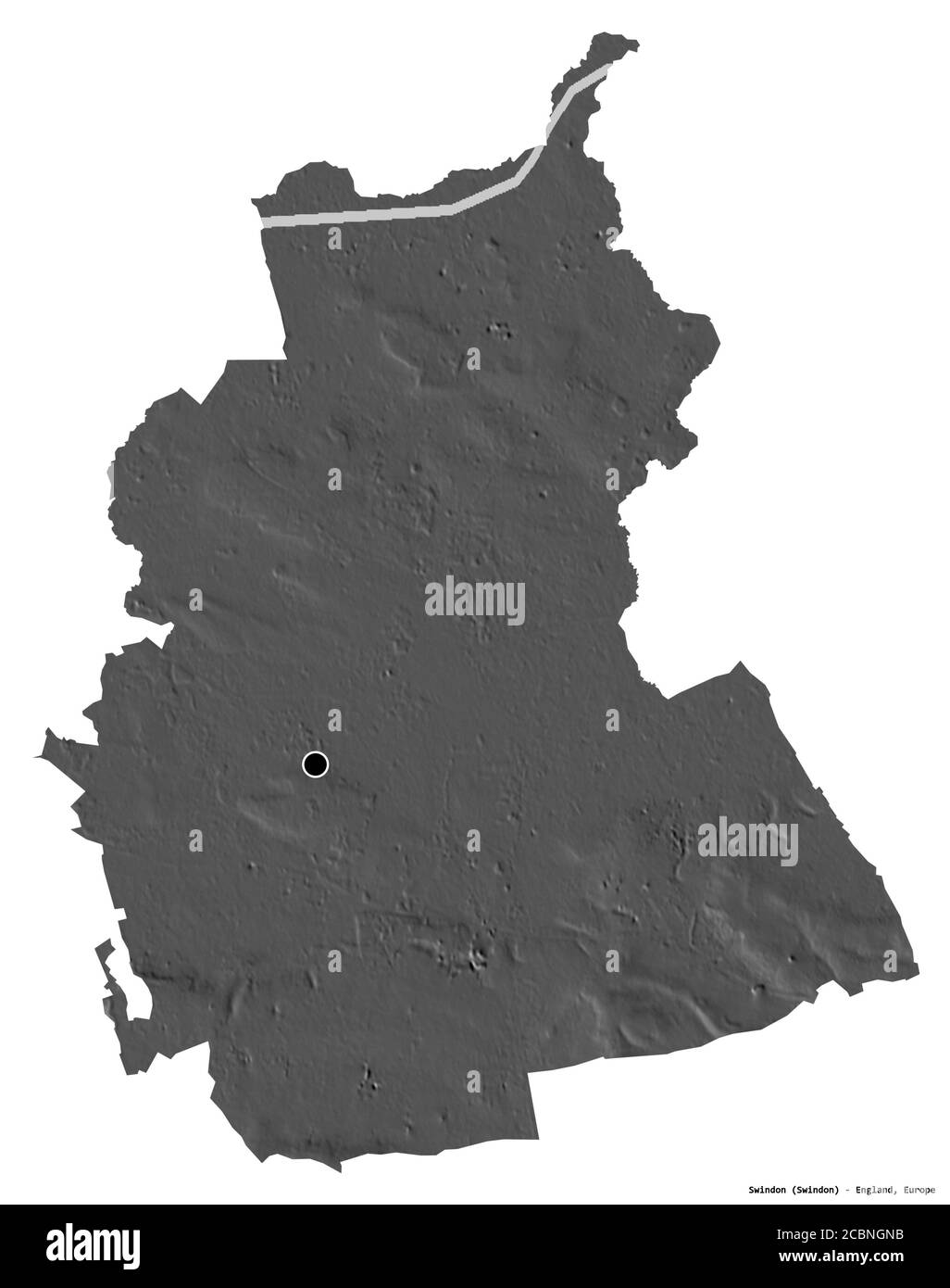 Map of swindon hi-res stock photography and images - Alamy