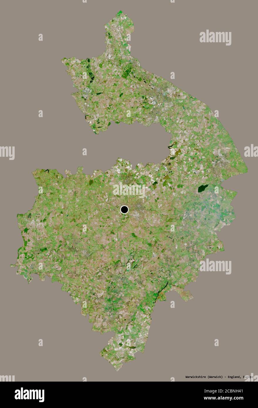 Warwick on a map hi-res stock photography and images - Alamy