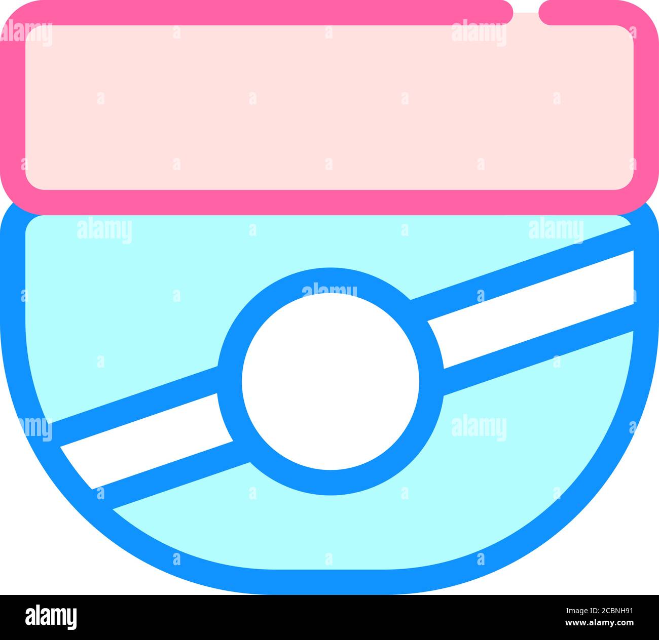 cream container color icon vector isolated illustration Stock Vector ...