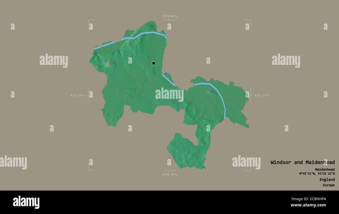 Map Of Maidenhead High Resolution Stock Photography and Images - Alamy