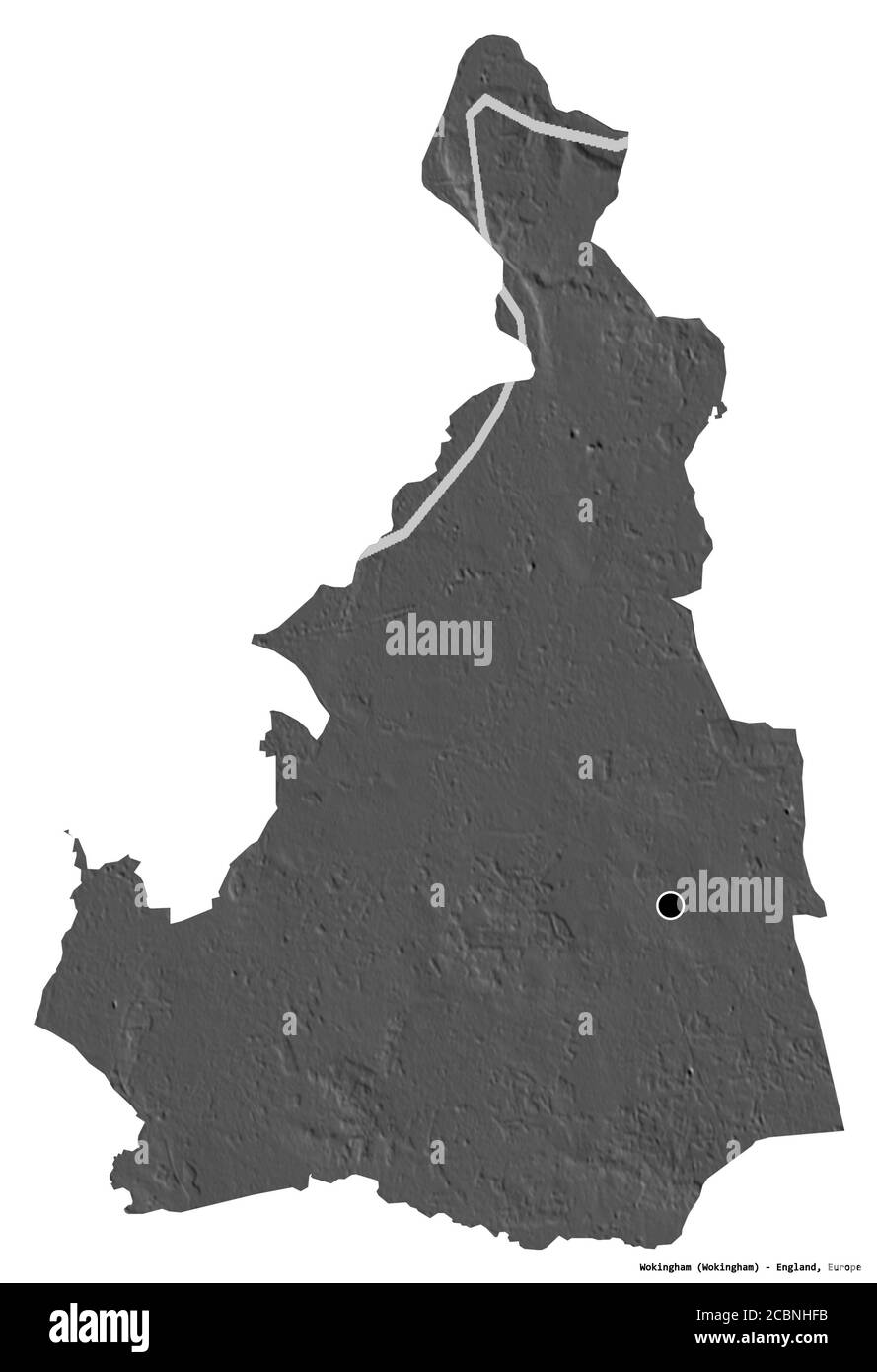 Map of wokingham hi-res stock photography and images - Alamy