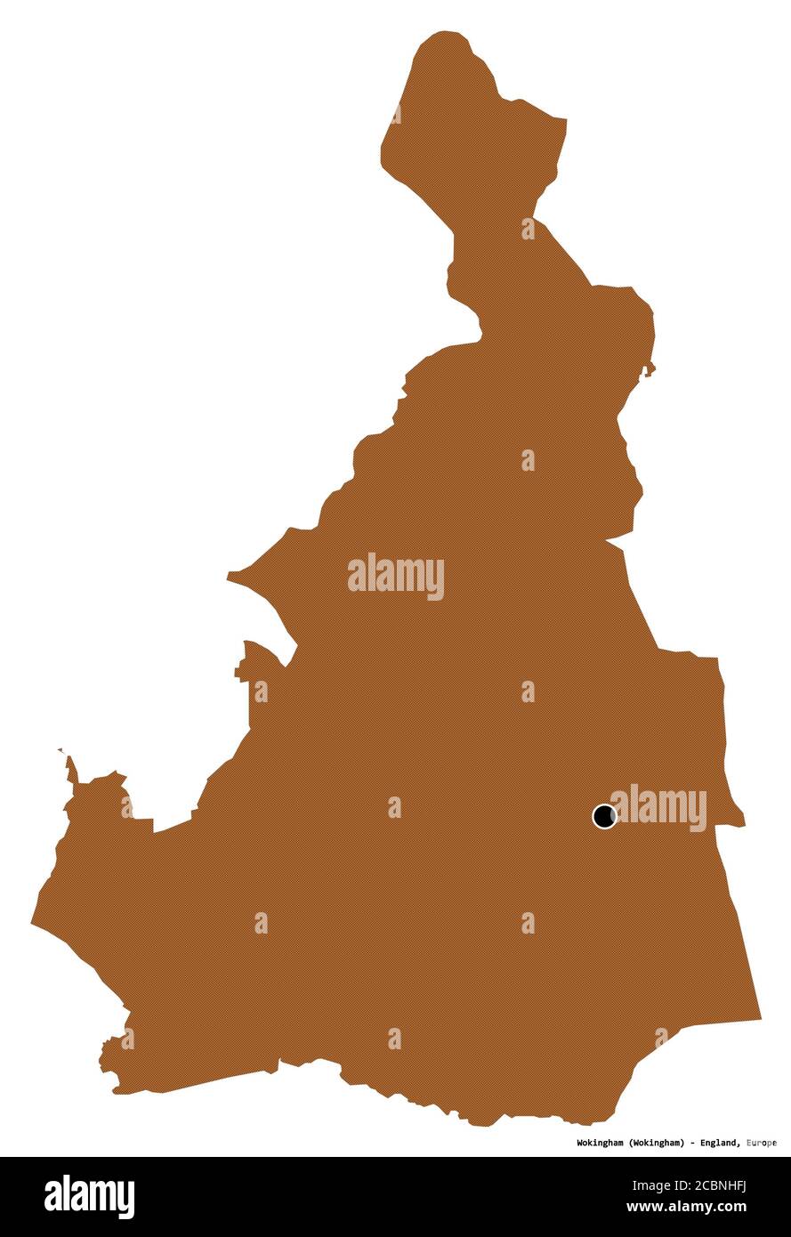 Wokingham map hi-res stock photography and images - Alamy