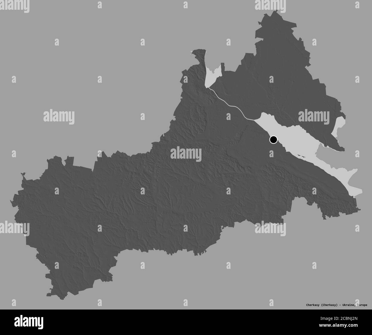 Cherkasy map hi-res stock photography and images - Alamy