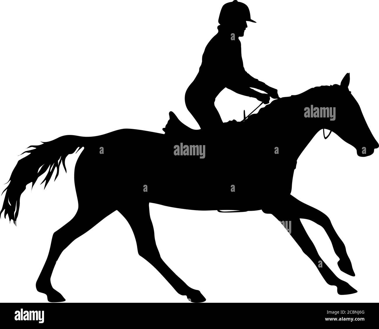 Horse rearing up on white Stock Vector Images - Alamy